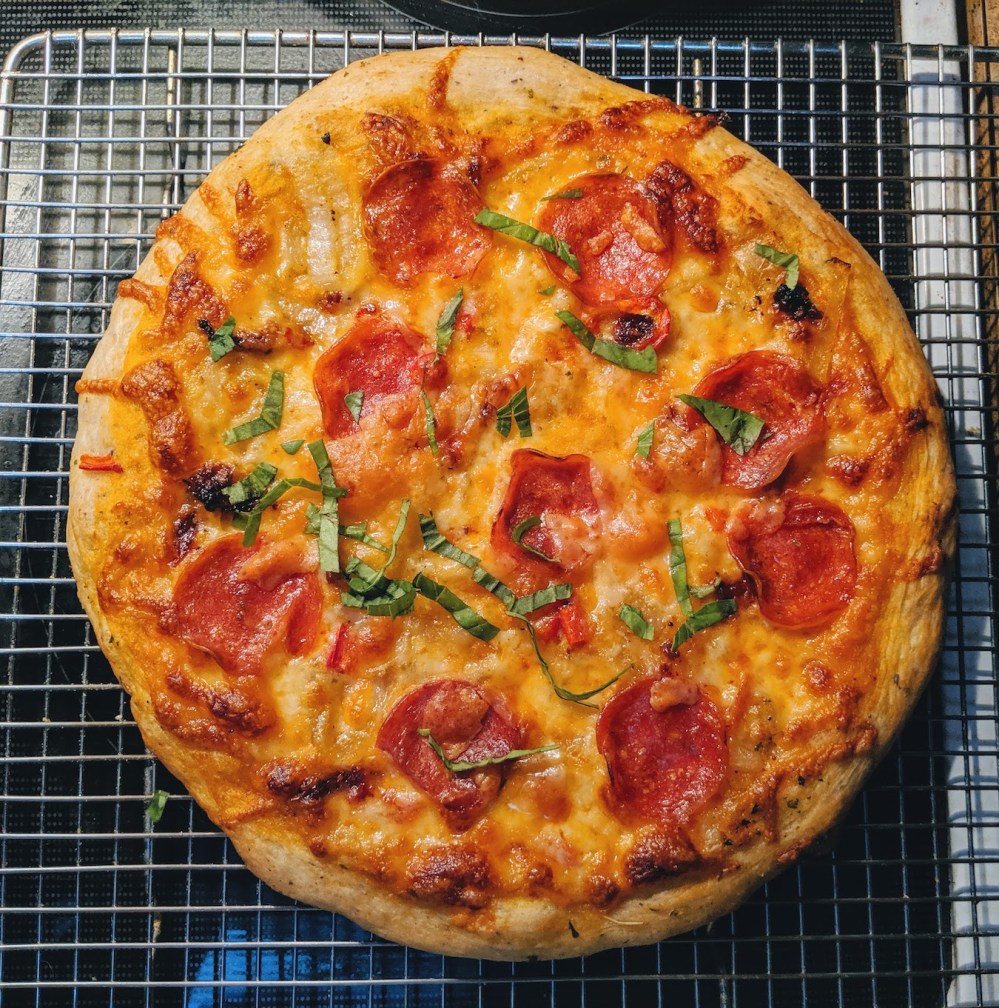 Blue Corn Pizza Dough – Alegre Bread