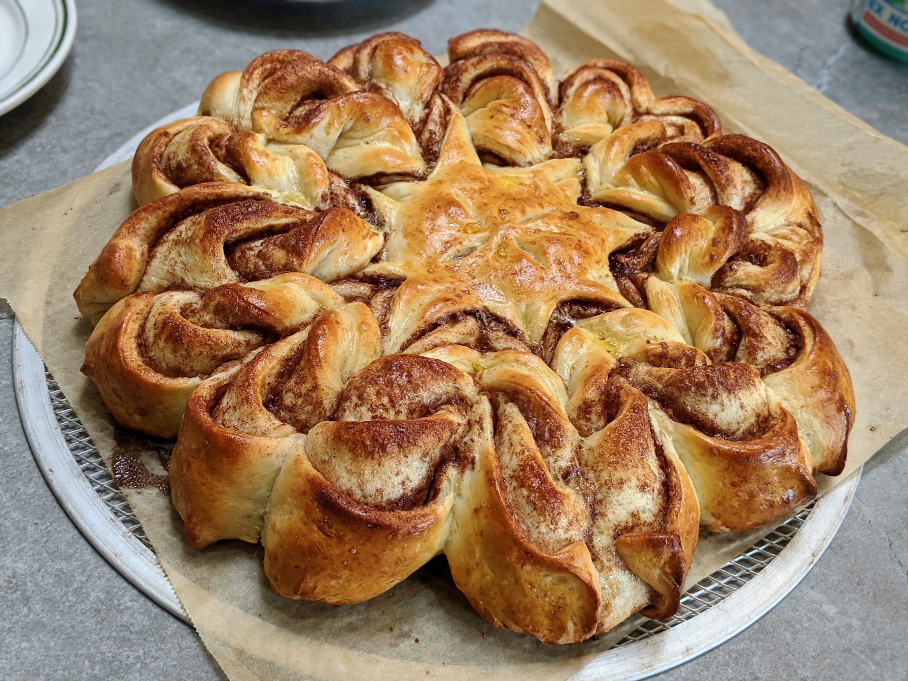 Cinnamon + Sugar Star Rolls – Alegre Bread