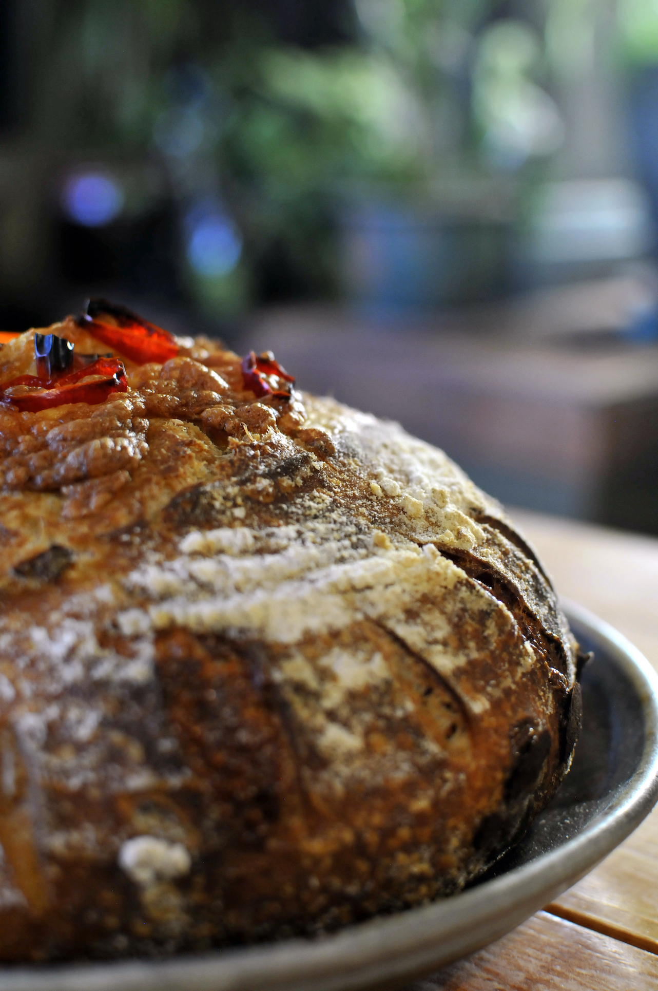Habanero Pepperjack Cheese, Guajillo Pepper and Bacon Sourdough ...