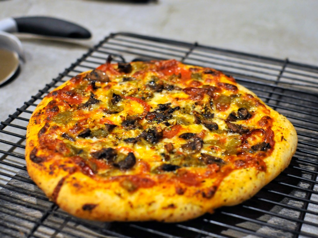 “No Fuss” Blue Corn Pizza Dough – Alegre Bread