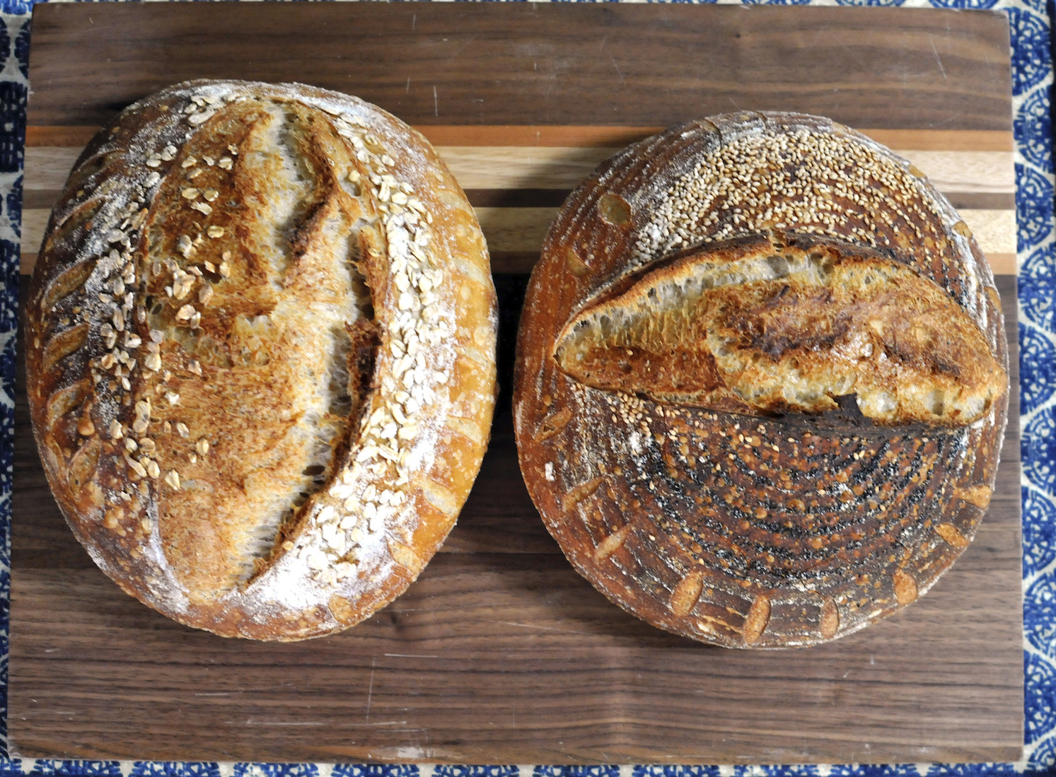 Blue Corn + Whole Wheat Sourdough – Alegre Bread