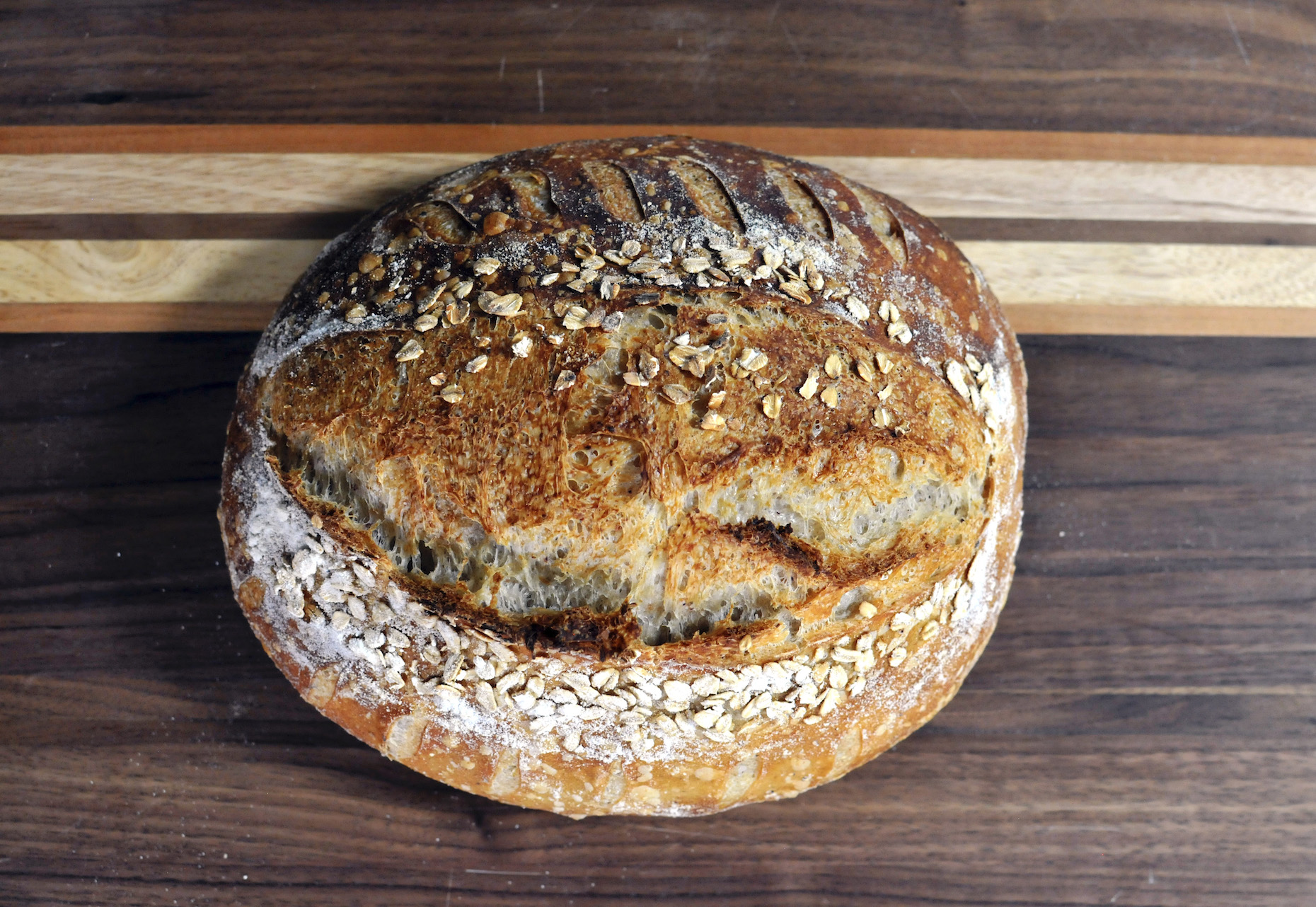 Blue Corn + Whole Wheat Sourdough – Alegre Bread