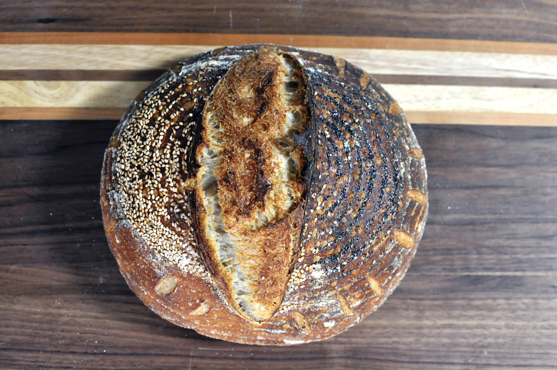 Blue Corn + Whole Wheat Sourdough – Alegre Bread