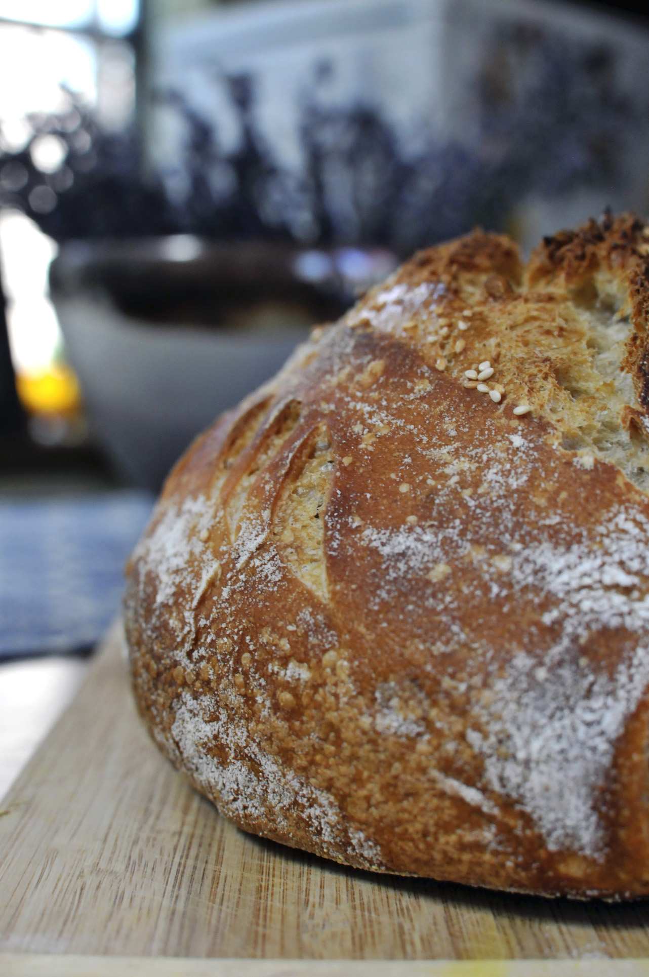 Easter Sourdough with Honey, Almonds and Sunflower Seeds – Alegre Bread